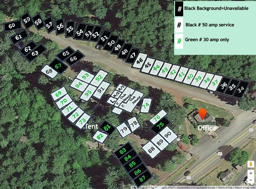 Pick Your Special Spot | Rest A While RV Park